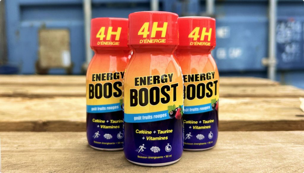 Drink and Shot - Energy Boost votre Boisson Énergisante Française